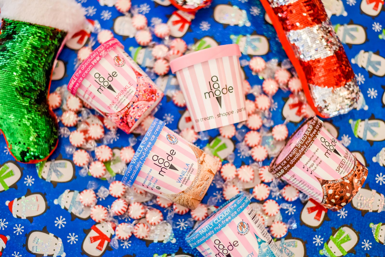 4 pints - gift 5th Peppermint pint - a la mode shoppe